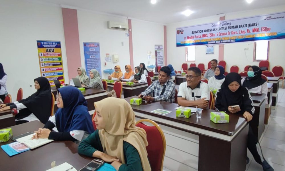 Sosialisasi PRB Gempa Jadi ” Menu” Rutin Acara di RSUD Lubukbasung – kaba12
