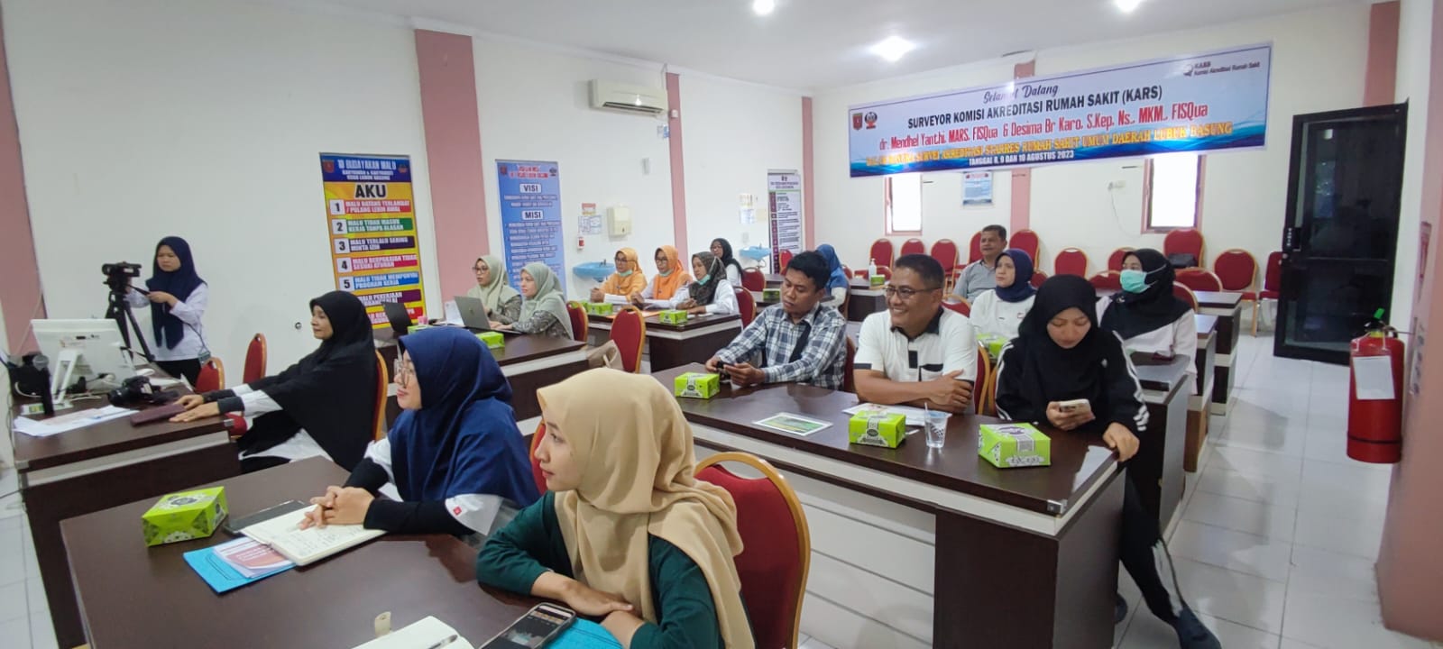 Sosialisasi PRB Gempa Jadi ” Menu” Rutin Acara di RSUD Lubukbasung – kaba12